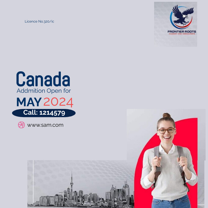 study in canada Template | PosterMyWall