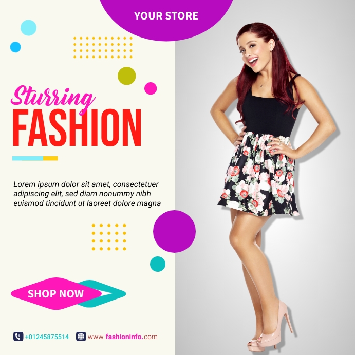 Copy of sturring fashion flyer | PosterMyWall