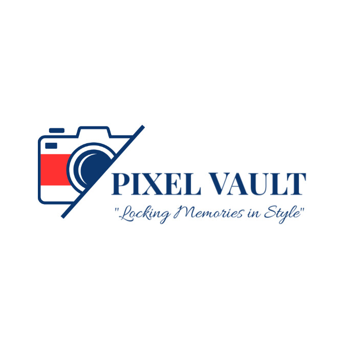 Stylish Photography Logo - Pixel Vault Templat | PosterMyWall