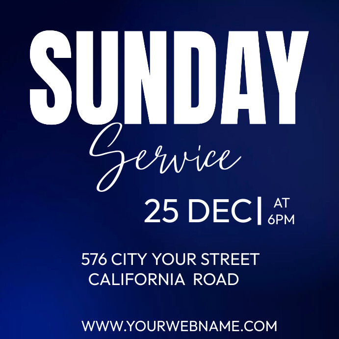 SUBDAY SERVICE Template | PosterMyWall