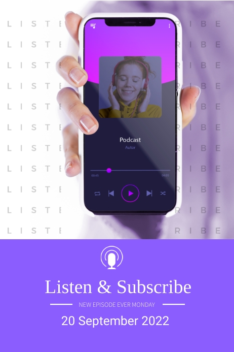 Subscribe Podcast Template | PosterMyWall