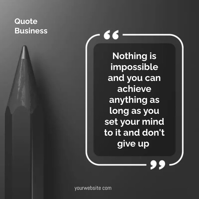 Success and motivational quote Template | PosterMyWall