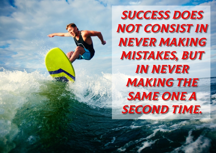 SUCCESS AND TIME QUOTE TEMPLATE | PosterMyWall
