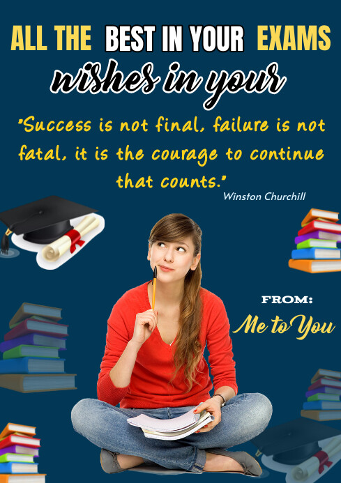 Success Card flyer Template | PosterMyWall