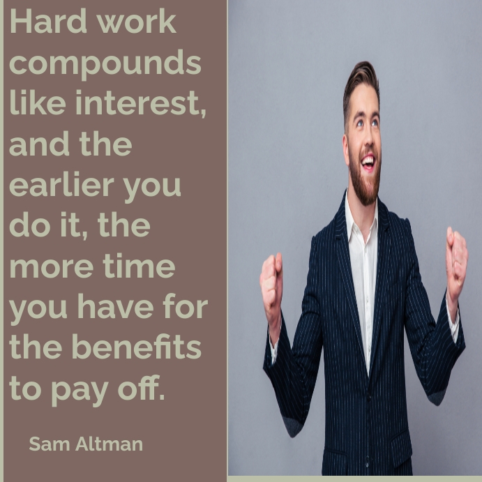 SUCCESS LADY Template | PosterMyWall