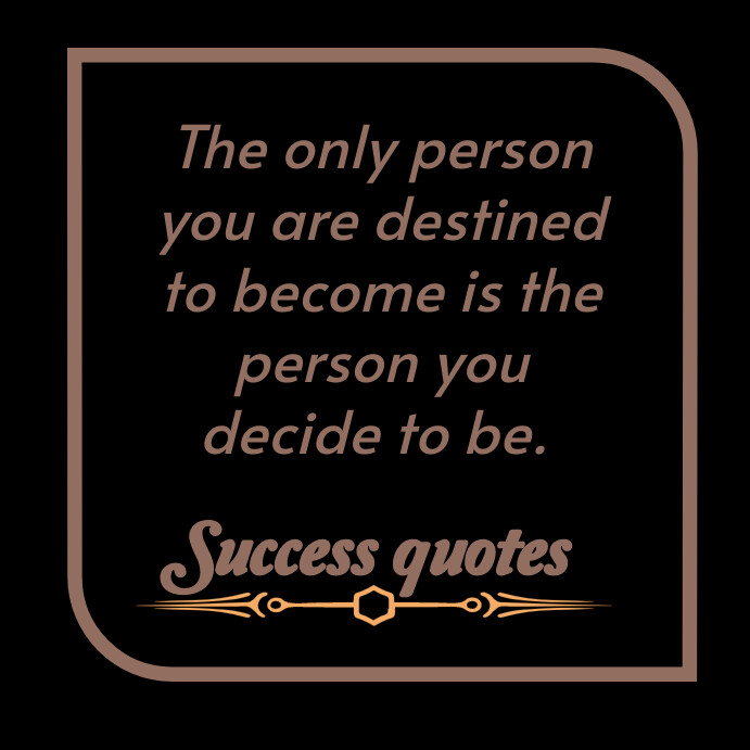 Success quotes Template | PosterMyWall