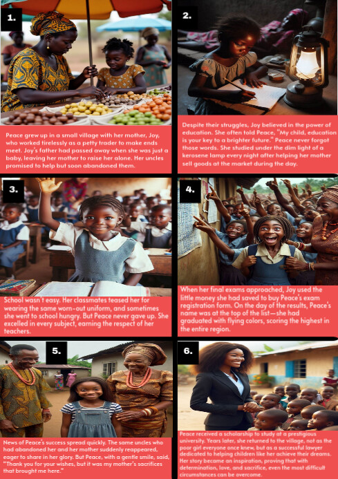 SUCCESS STORY Template | PosterMyWall