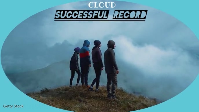 SUCCESSFUL AND CLOUD Template | PosterMyWall