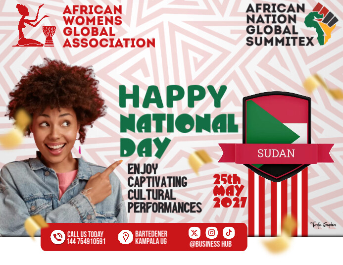 Sudan National Day Template | PosterMyWall