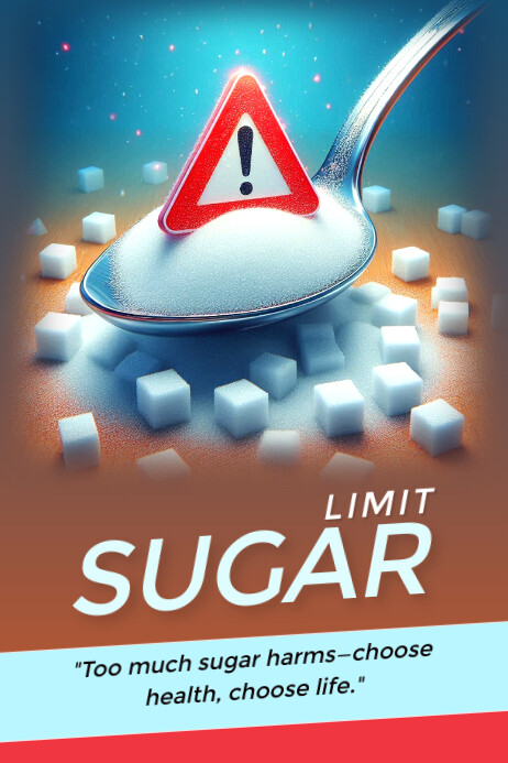 Sugar Template | PosterMyWall