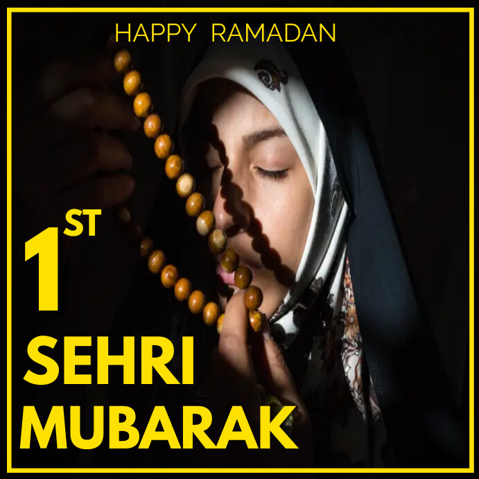 Copy of Suhoor/Sehri Ramadan Template | PosterMyWall