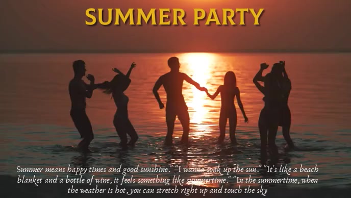 summer, holiday Template | PosterMyWall