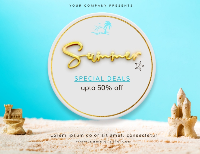 summer, retail, event Template | PosterMyWall