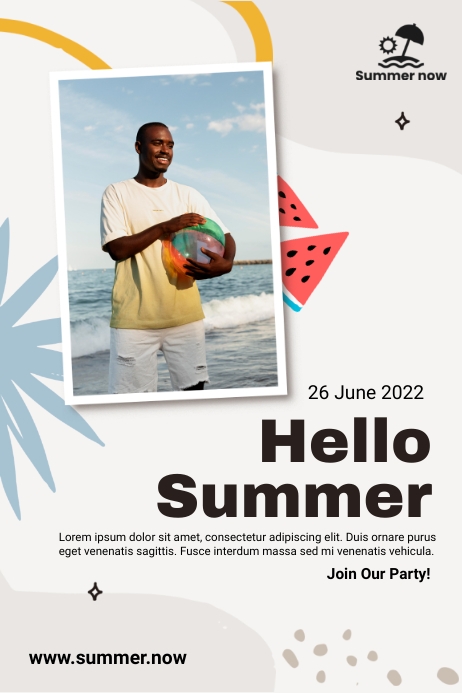 Summer AD Template | PosterMyWall