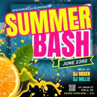Summer Bash Template | PosterMyWall