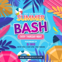 Summer Bash Template | PosterMyWall