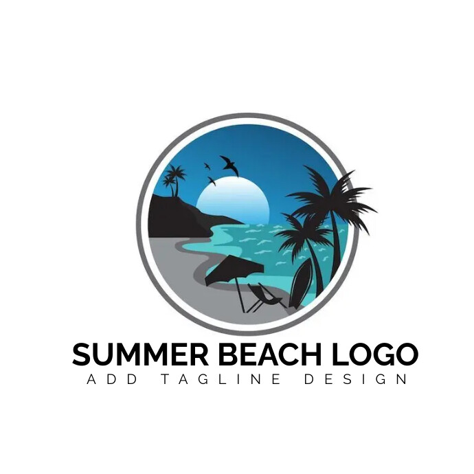 SUMMER BEACH Template | PosterMyWall