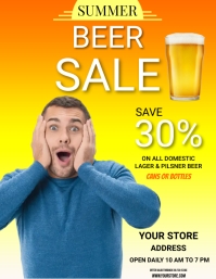 BEER SALE Template | PosterMyWall
