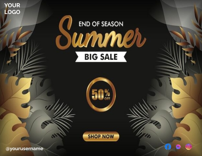 Copy of SUMMER BIG SALE FLYER | PosterMyWall
