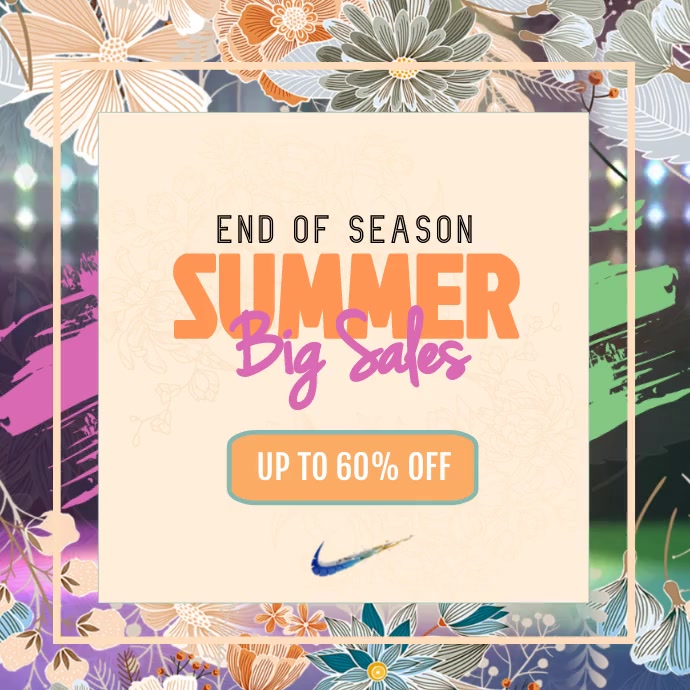 Plantilla de SUMMER BIG SALES FLYER | PosterMyWall