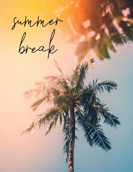 Summer Break Template | PosterMyWall