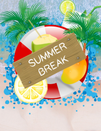 Summer Break Template | PosterMyWall
