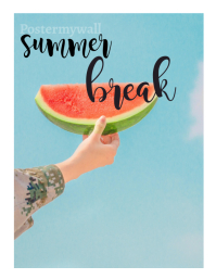 Summer Break Template | PosterMyWall