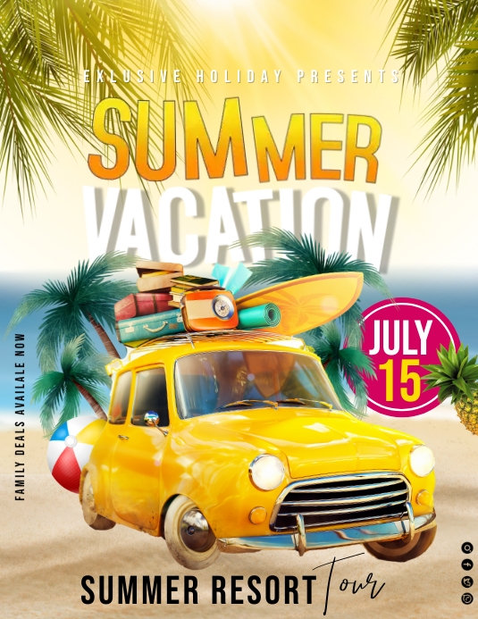 summer break Template | PosterMyWall