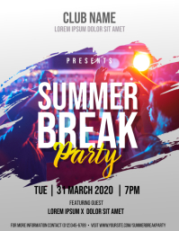 Summer Break Template | PosterMyWall