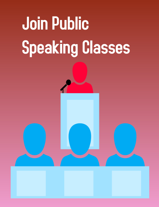 summer camp, back to school, public speaking Template | PosterMyWall