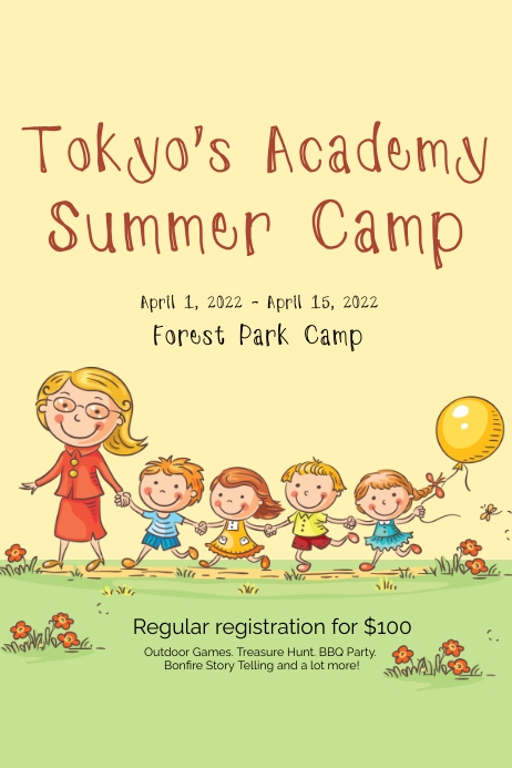 Copy of Summer Camp (1) | PosterMyWall