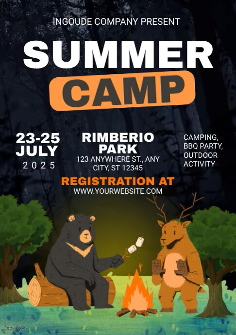 Plantilla de Summer Camp Ads | PosterMyWall