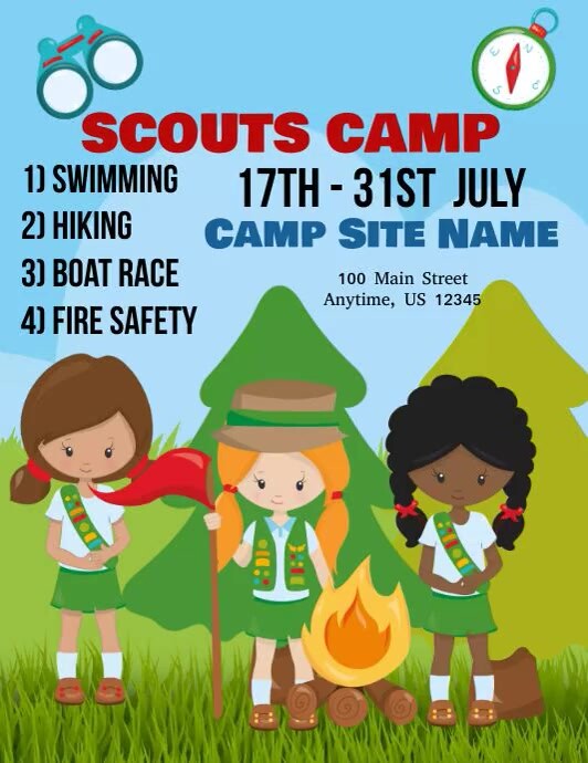 Scouts Template | PosterMyWall
