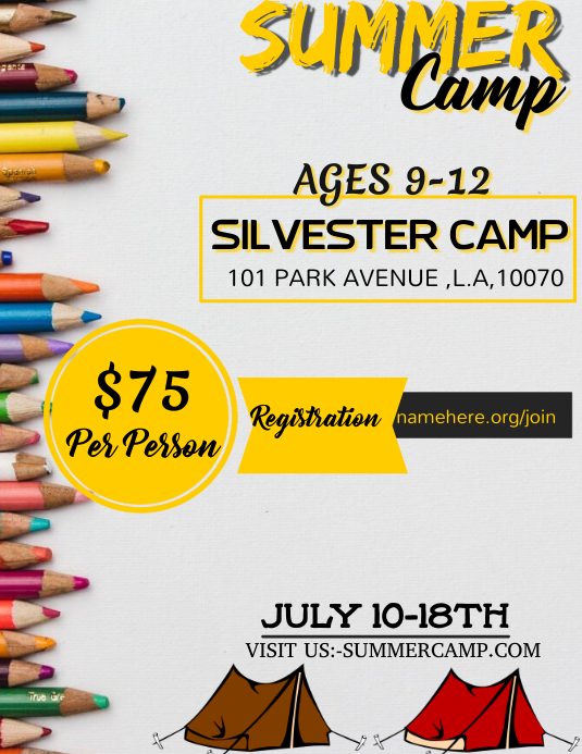 Copy of SUMMER CAMP | PosterMyWall