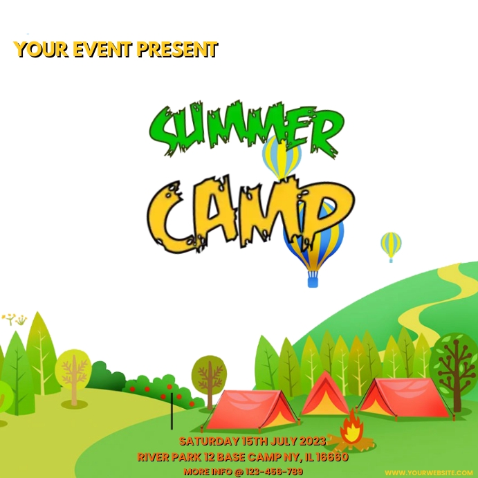 Summer camp Template | PosterMyWall