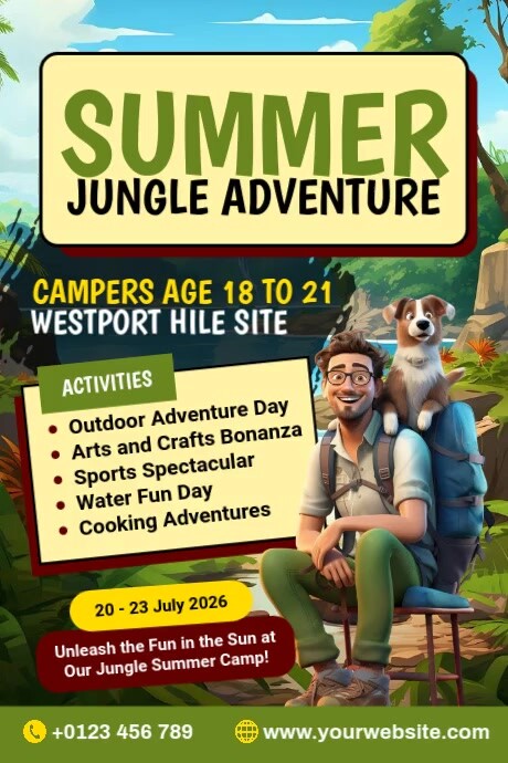 Copy of Summer Camp | PosterMyWall