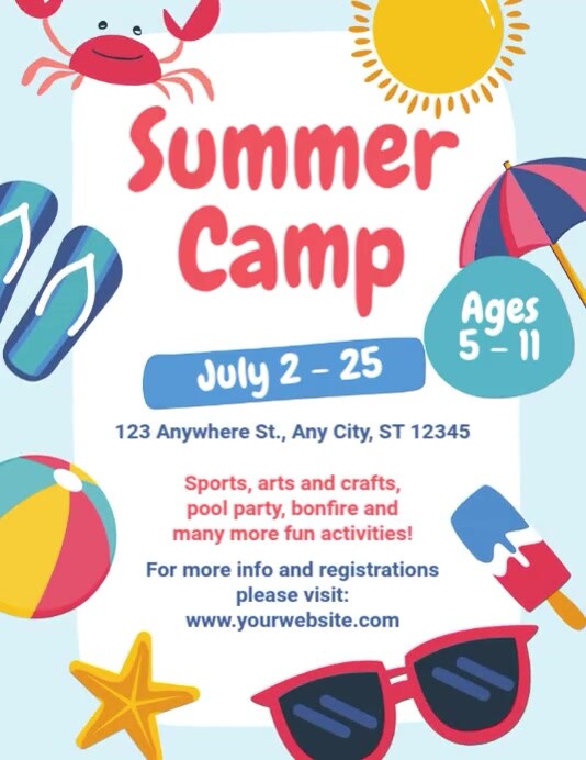 Summer Camp Template | PosterMyWall