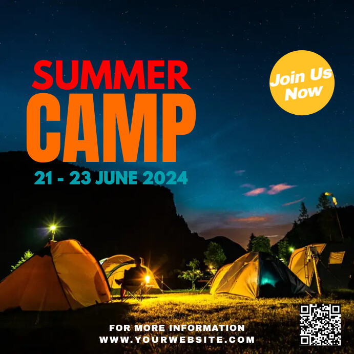 Summer Camp Template | PosterMyWall