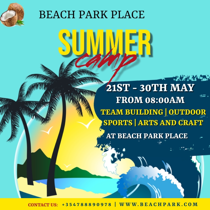 Summer Camp Template | PosterMyWall