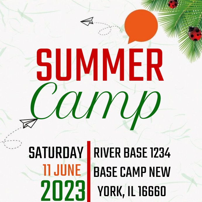 Summer camp Template | PosterMyWall