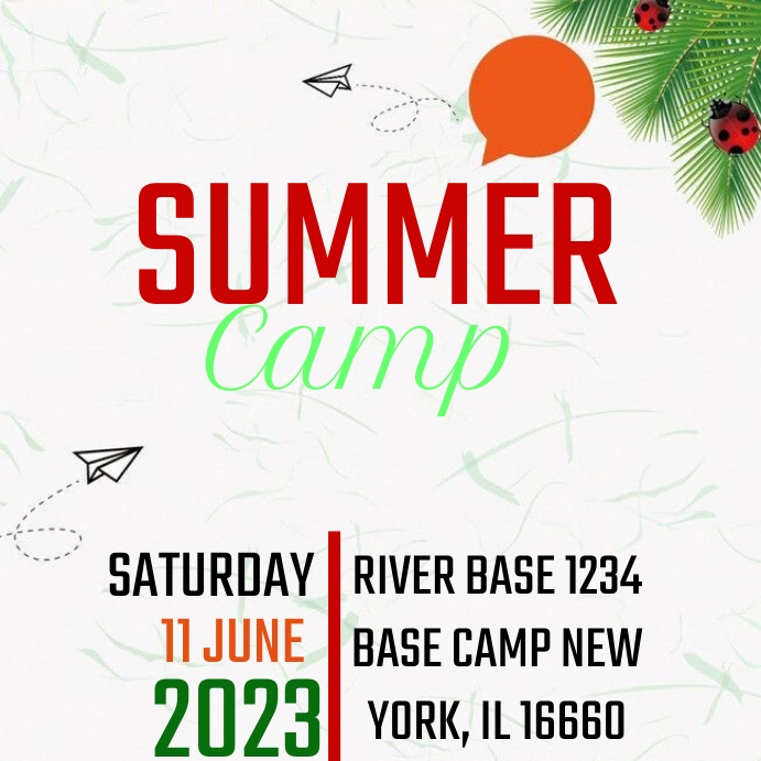 Summer camp Template | PosterMyWall