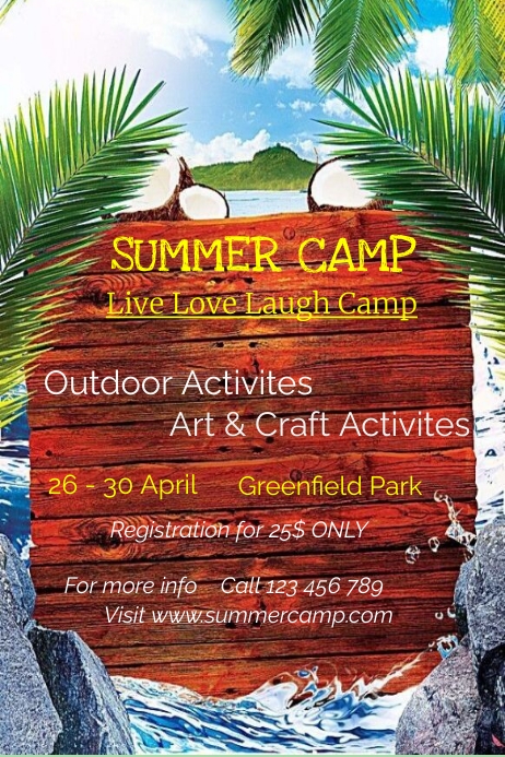 Summer Camp Template | PosterMyWall