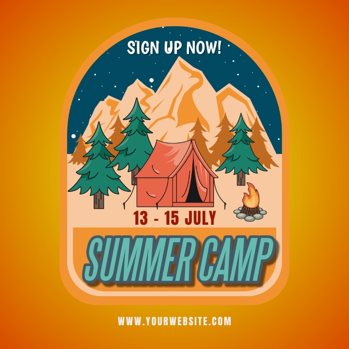 Summer Camp Template | PosterMyWall