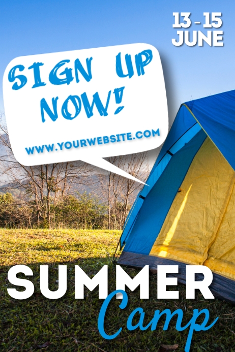 Summer Camp Template | PosterMyWall