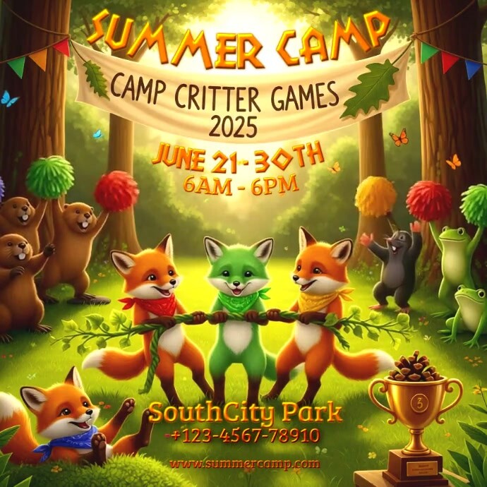 Summer Camp Template | PosterMyWall