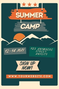 Kids Summer Camp Template | PosterMyWall