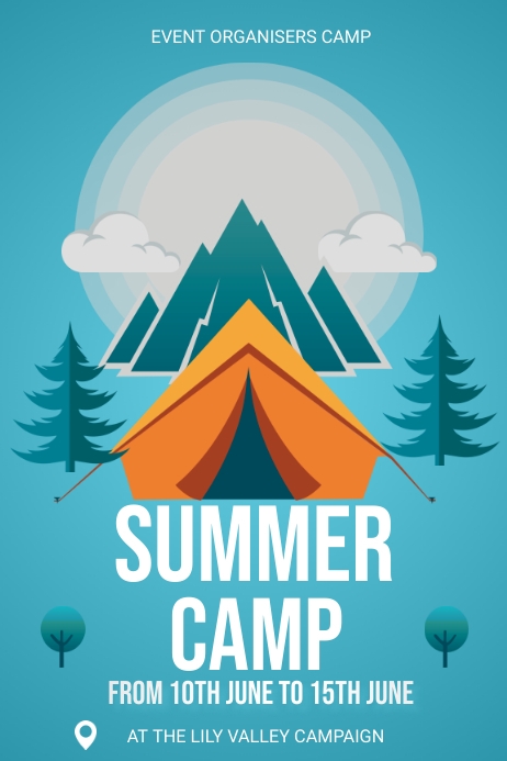 Summer Camp Event flyer Template | PosterMyWall