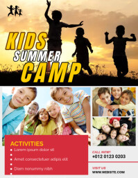 Summer Camp Flyer Template | PosterMyWall