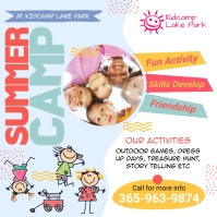 Kids Summer Camp Instagram Post Template | PosterMyWall