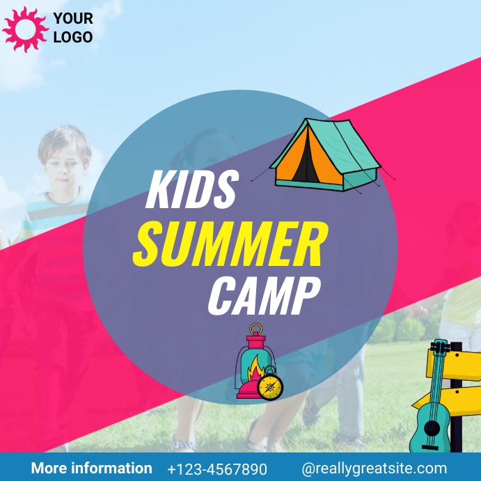 Summer camp Instagram template | PosterMyWall